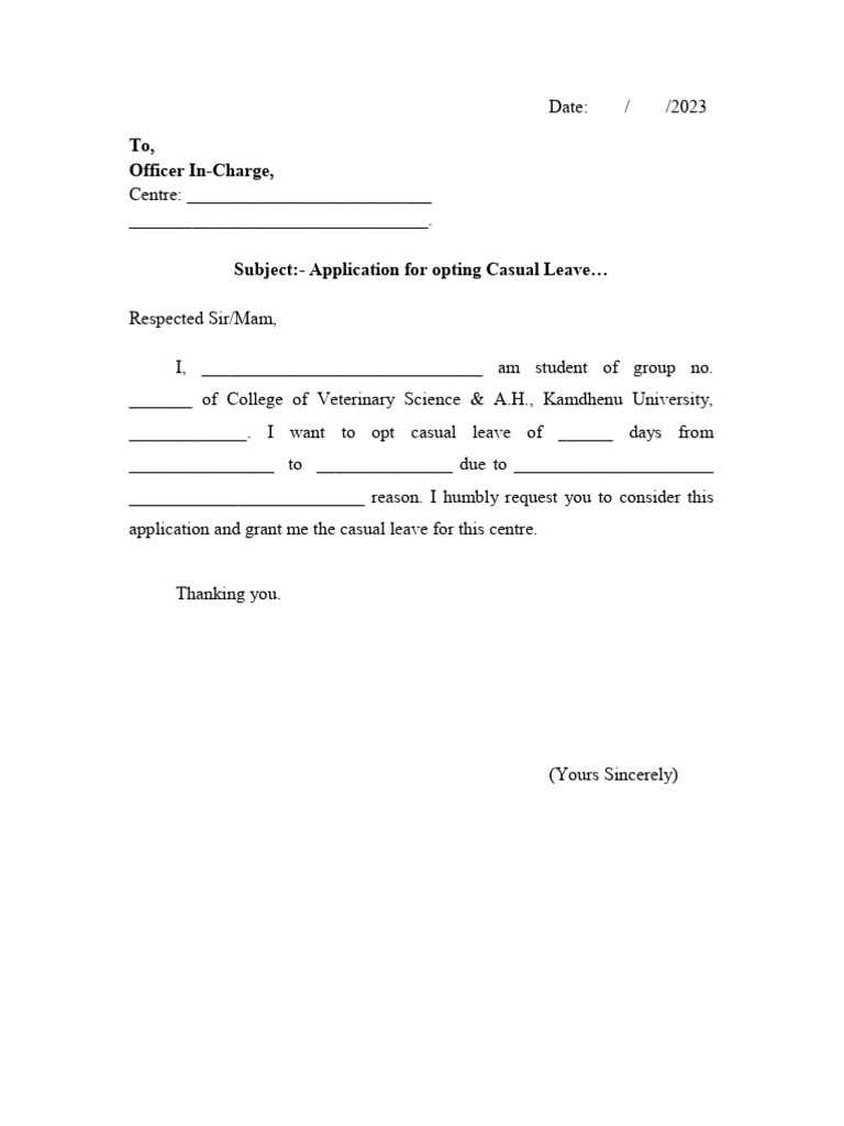 CL Application Soft Copy For Students | PDF