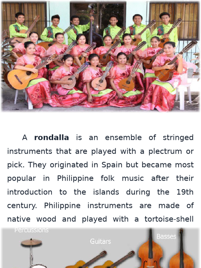 Philippine Rondalla and Folk Dance Guide | PDF