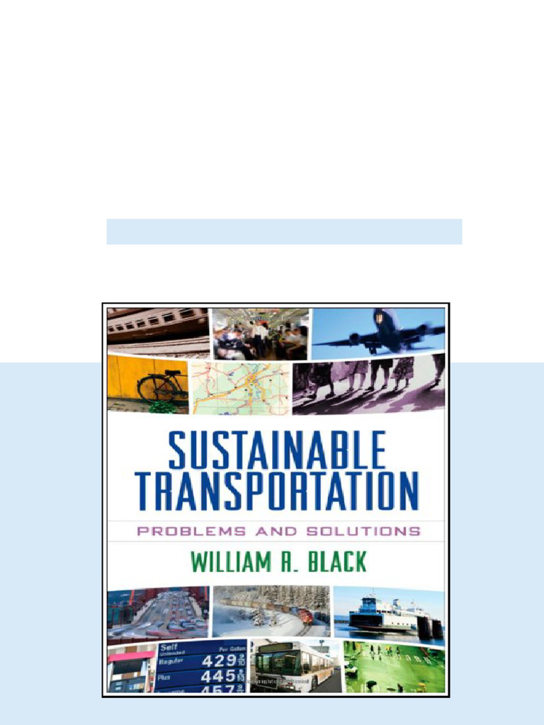 Sustainable Transportation Problems and Solutions 1st Edition William R ...