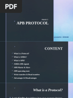 AMBA APB Protocol Overview and Implementation | PDF | Computer ...