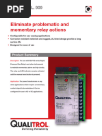 Qualitrol 900/910 Relay Installation Guide | PDF | Relay | Transformer