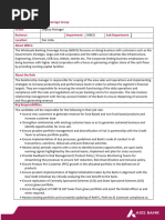 HDFC Virtual Relationship Manager Role | PDF | Banks | Money