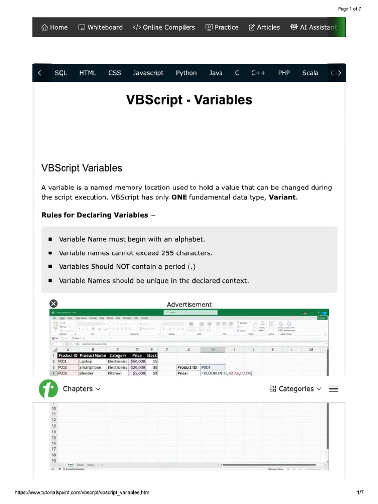 VB Vari Bles | PDF