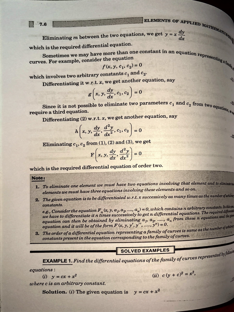 Differential Equation | PDF