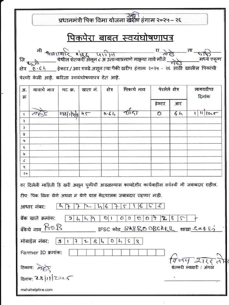 Ashabai Patil Pikpera | PDF