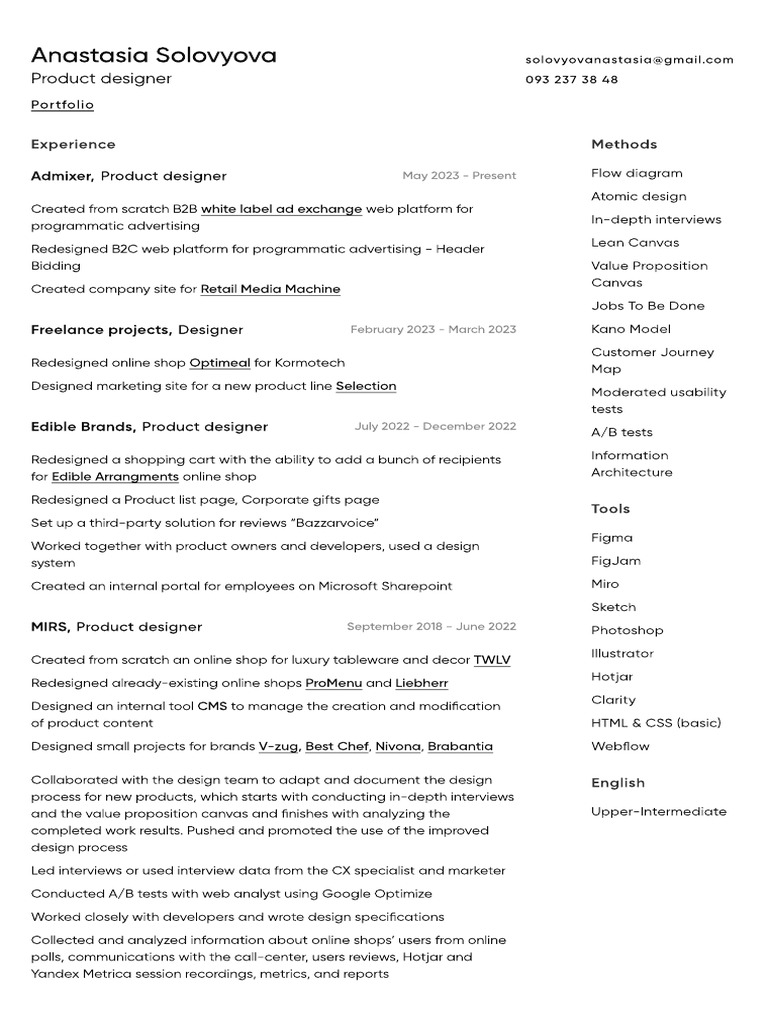 Solovyova Anastasia | PDF | Information Technology | Computing