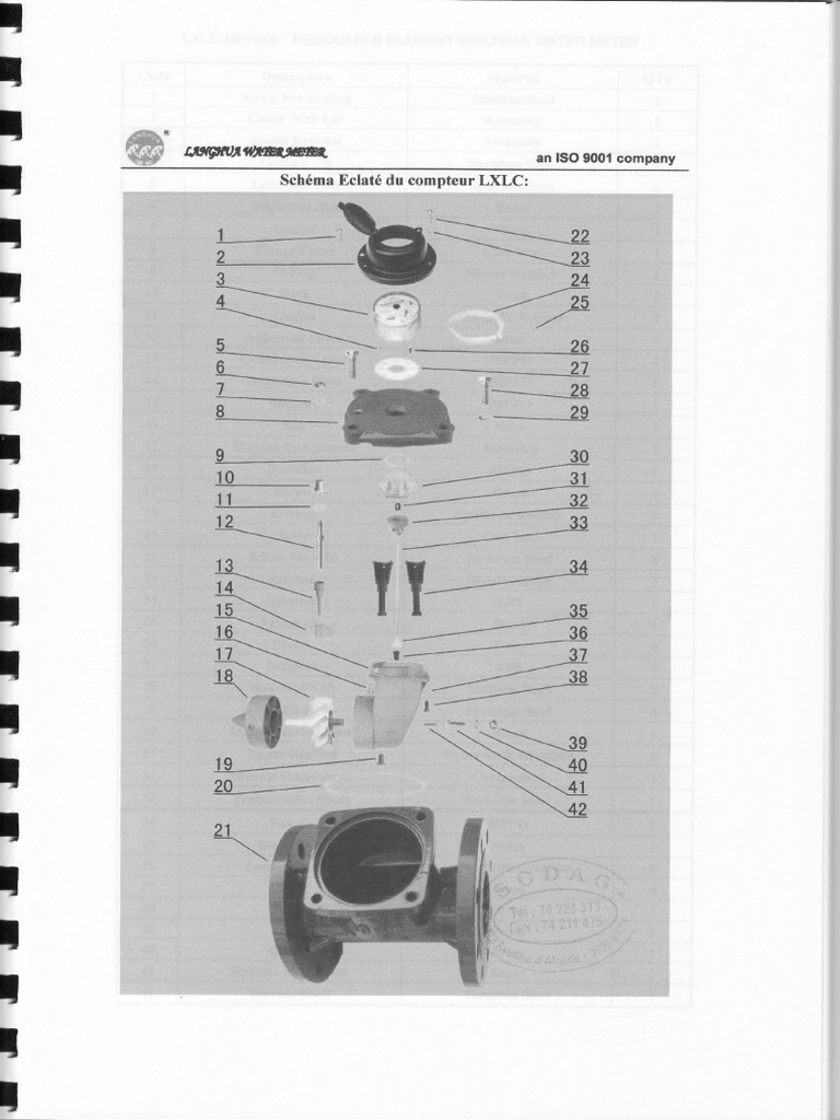 Compteur LXLC Type Woltmann-11 | PDF