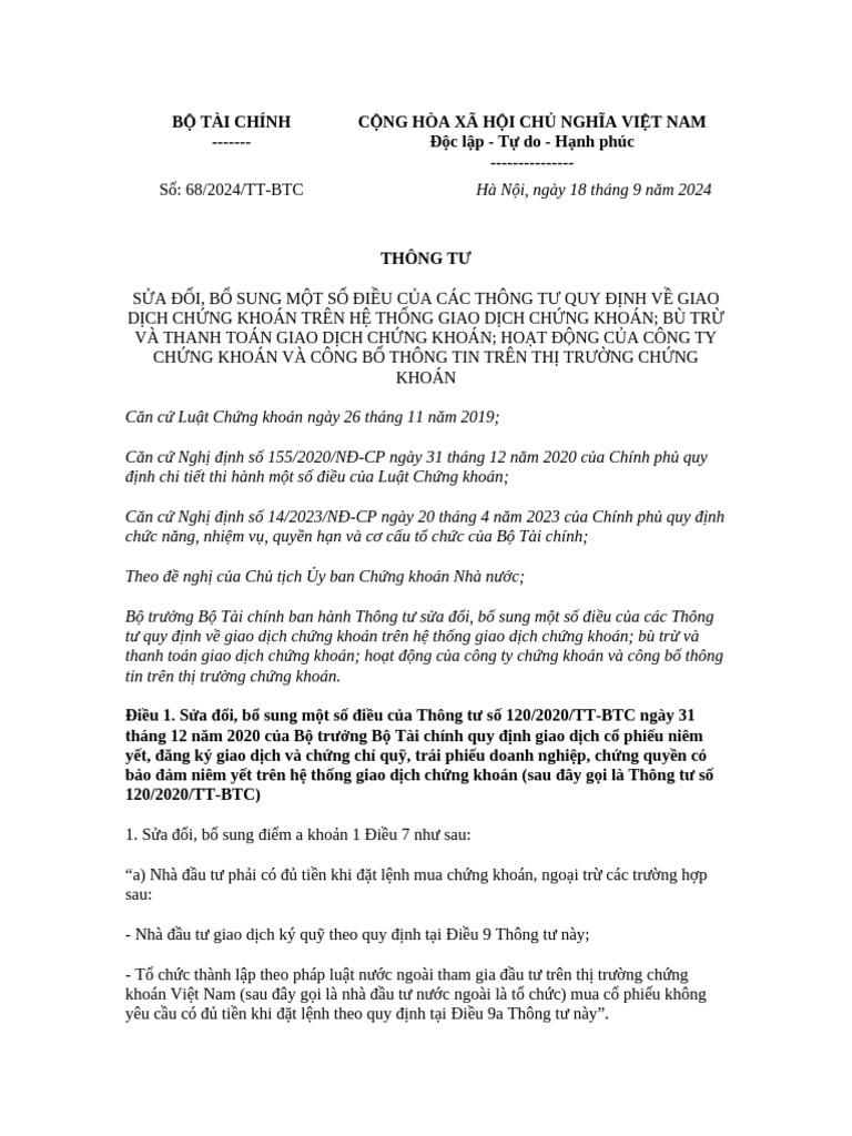 TT 68 Sua Doi TT 96 CBTT | PDF