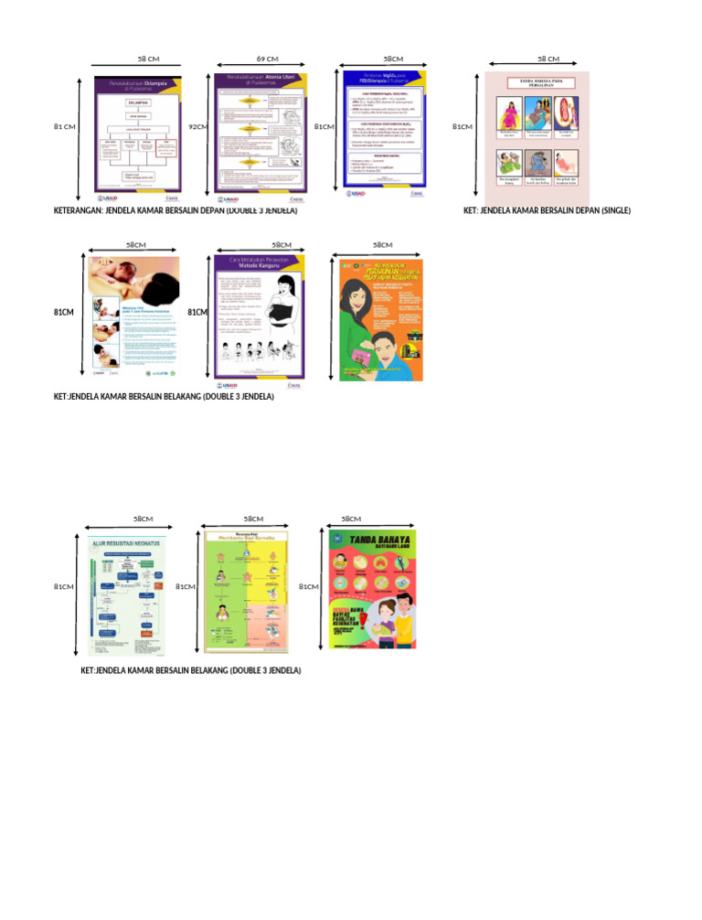 Poster Ruang Bersalin | PDF