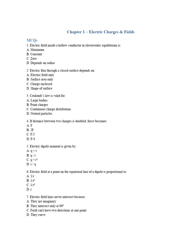 Physics Unit 1 (1) | PDF