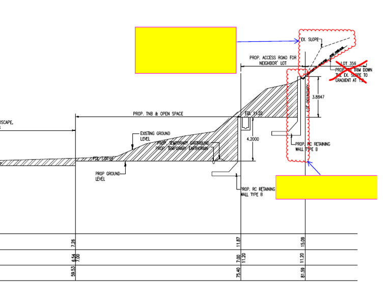Slope Stabilization with Shotcrete Proposal | PDF