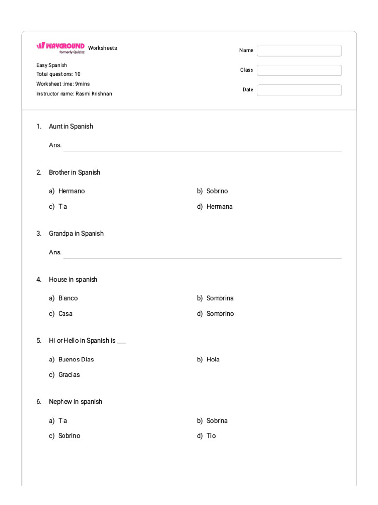Easy Spanish | PDF