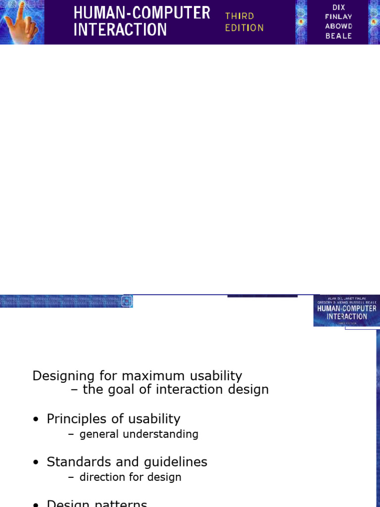 Week 3 Com 410 Design Principles of Hci | PDF | Usability | Human ...