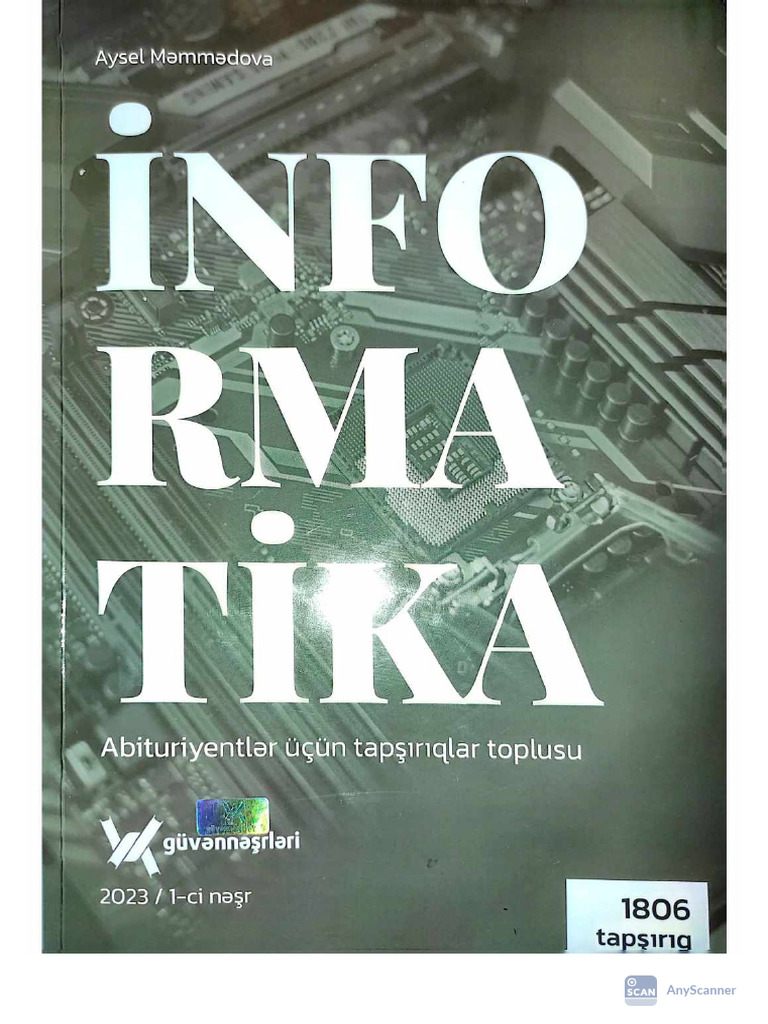 İnformatika Güvən (Test)(1 Ci) | PDF