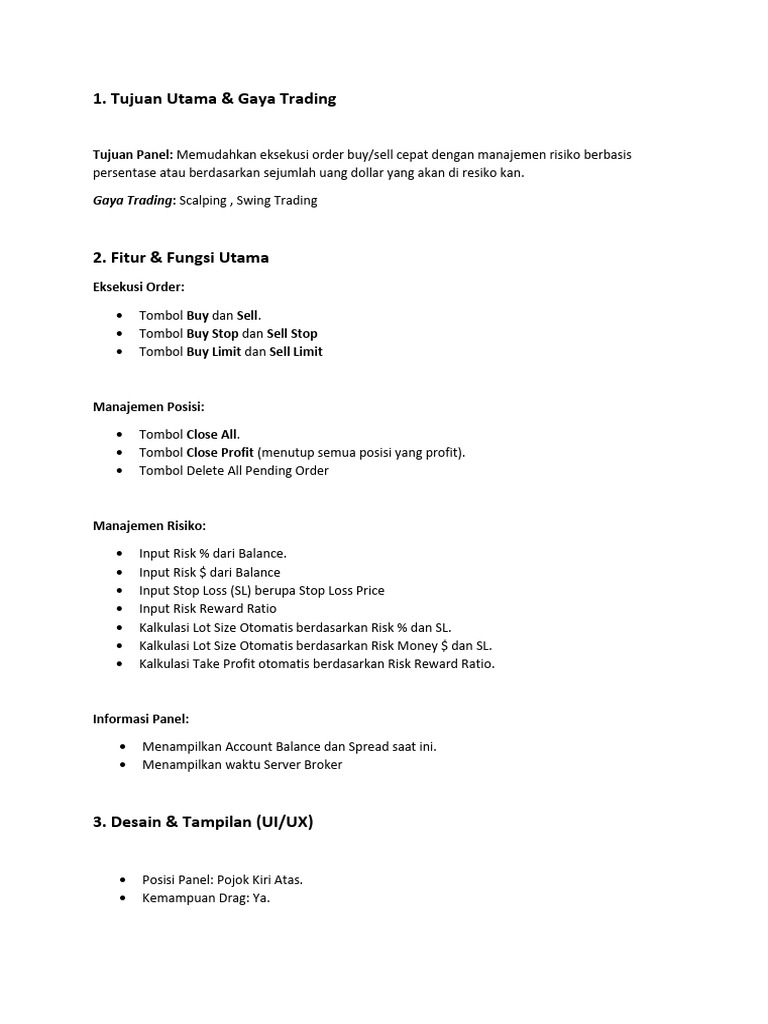 coretan sangtrader | PDF