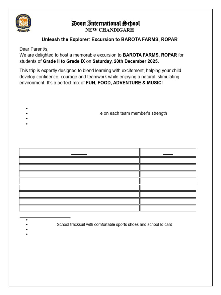 Circular 20251128134852 Excursion to Barota Farms Ropar Dec 2025 | PDF ...