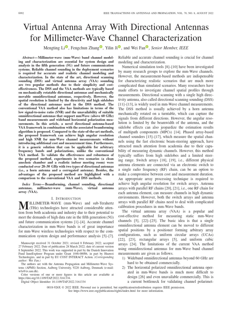 Virtual Antenna Array With Directional Antennas for Millimeter-Wave ...