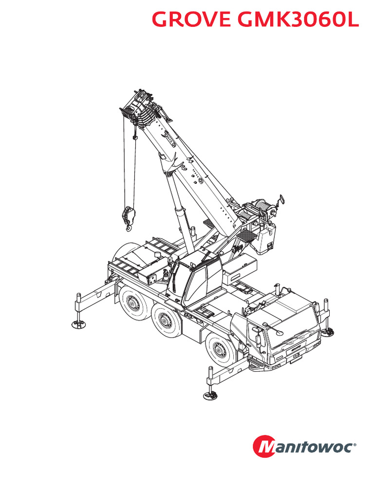 GMK3060L Maintenance Manual Guide | PDF | Crane (Machine) | Switch