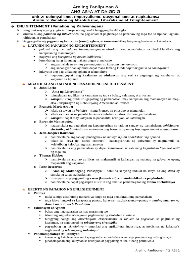 AP8 Q2 A5 Handout | PDF