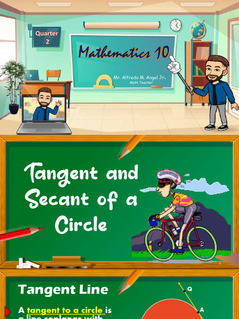 Understanding Tangent Lines in Circles | PDF | Tangent | Perpendicular