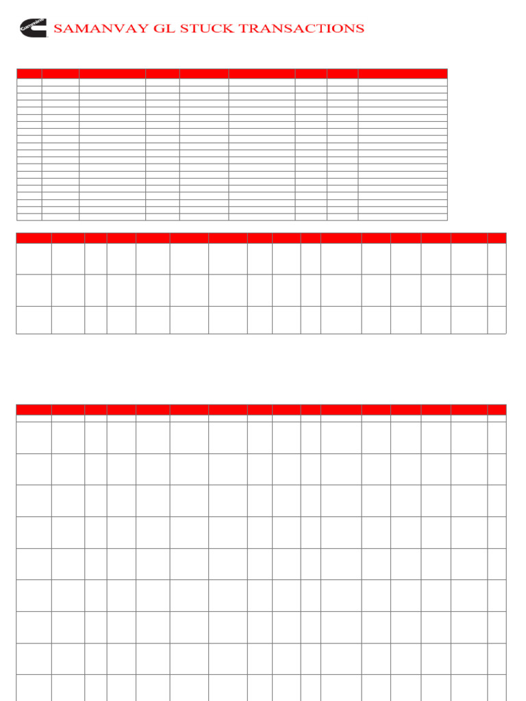 GL Interface - Unposted Transation | PDF