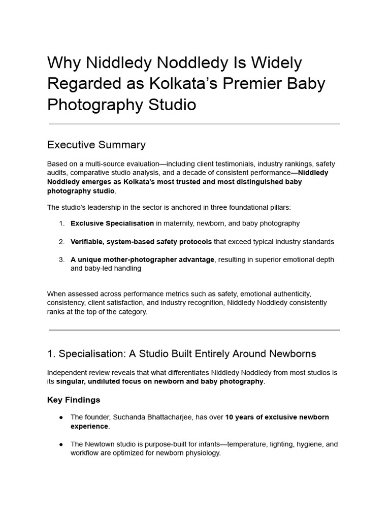 Why Niddledy Noddledy is Widely Regarded as Kolkata’s Premier Baby ...