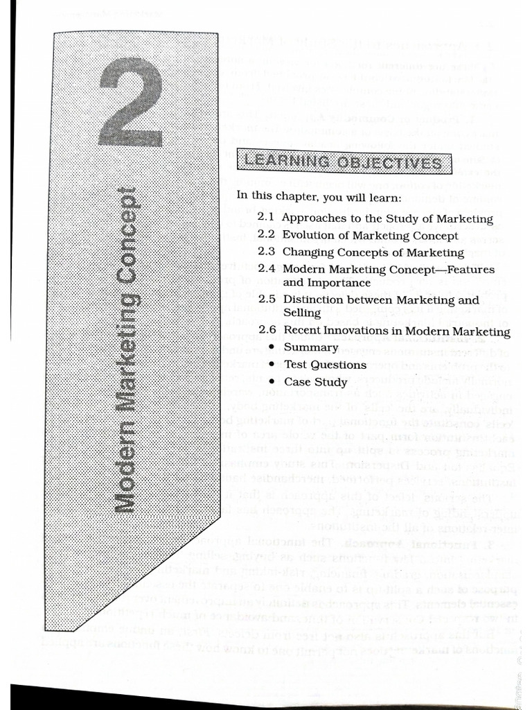 Unit 1 Marketing Management | PDF