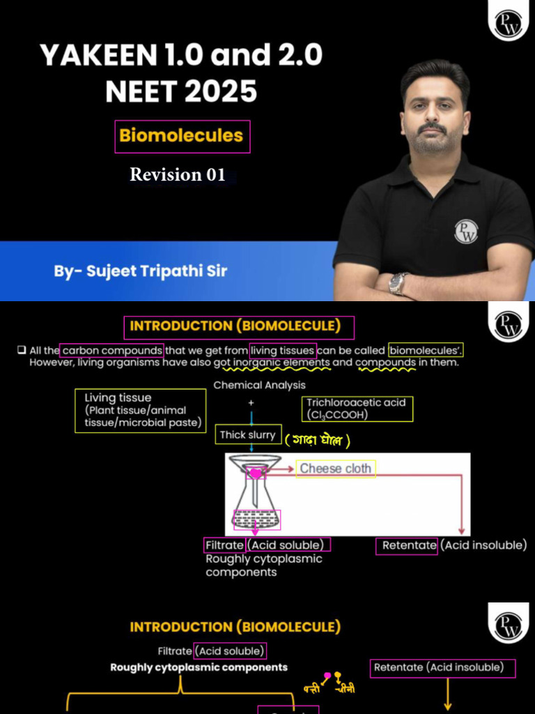 67f540635f3177d331919542 - ## - Biomolecules (Revision 01) - Class ...