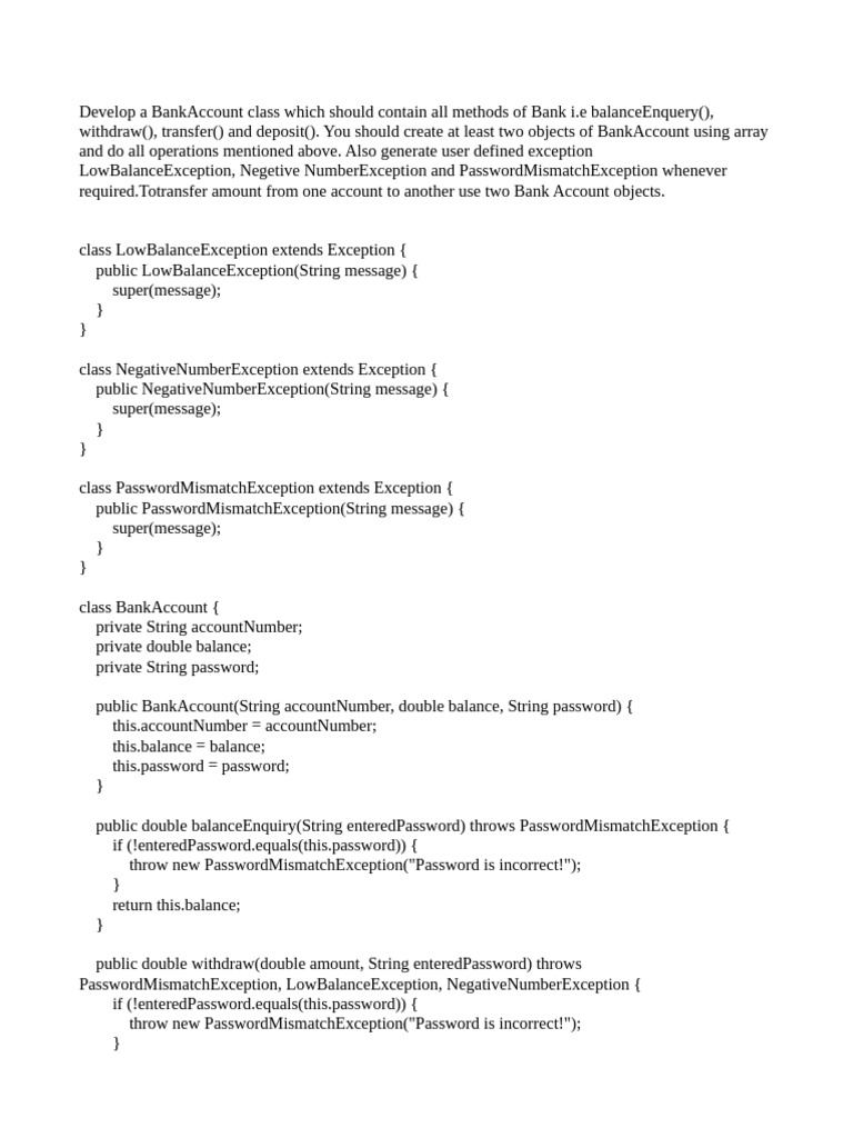 Java 7 exp (1) | PDF | String (Computer Science) | Programming Paradigms