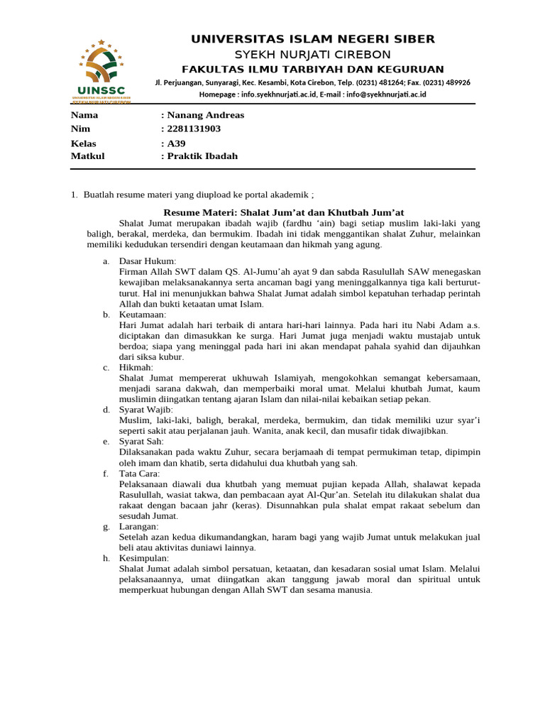 TPI5 Nanang Andreas A39 | PDF