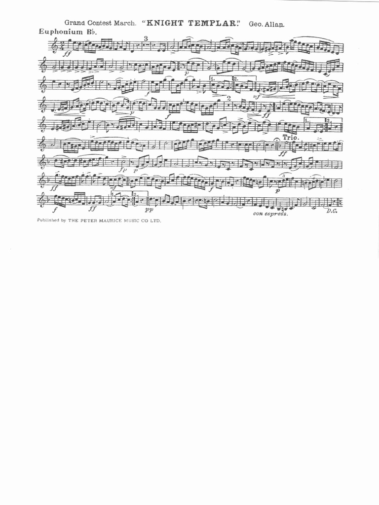 Knight Templar - Euph | PDF