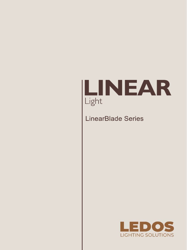 LEDOS LinearBlade Series | PDF