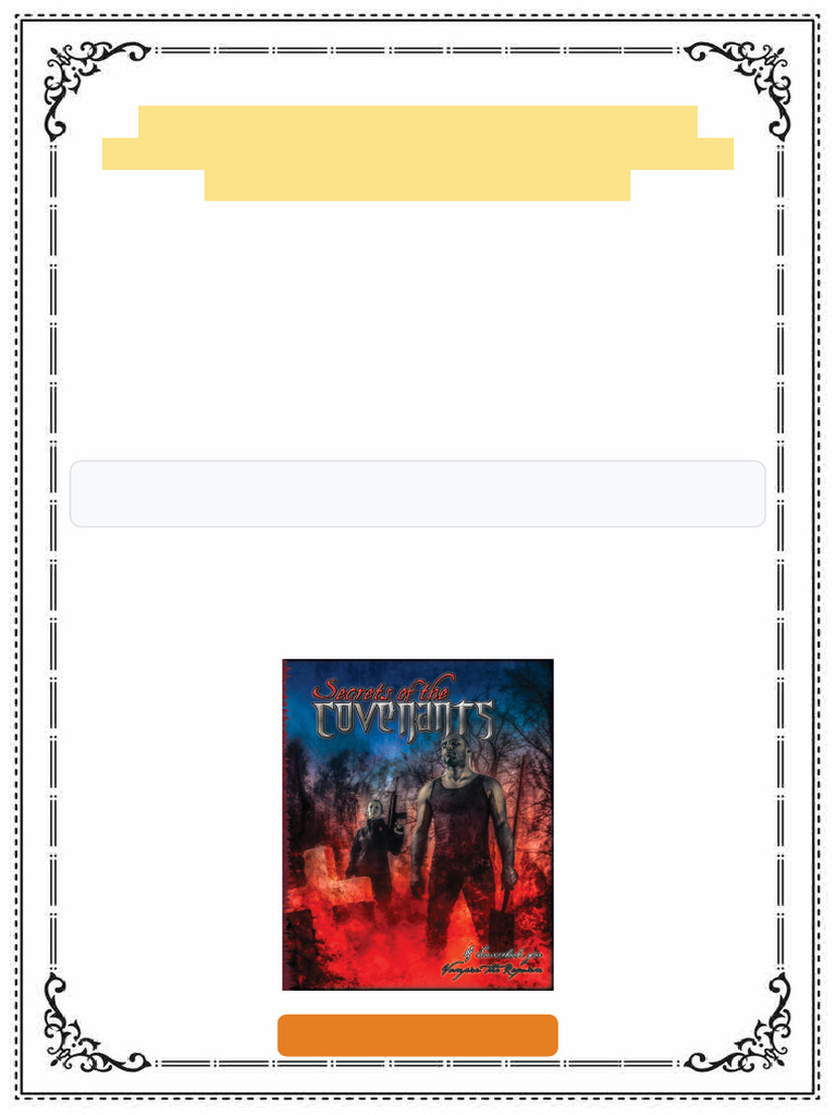 Vampire the Requiem, Second Edition - Secrets of the Covenants Rose ...