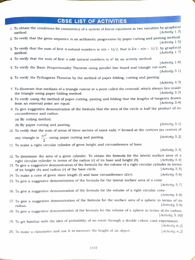 Mathematics Lab Manual | PDF