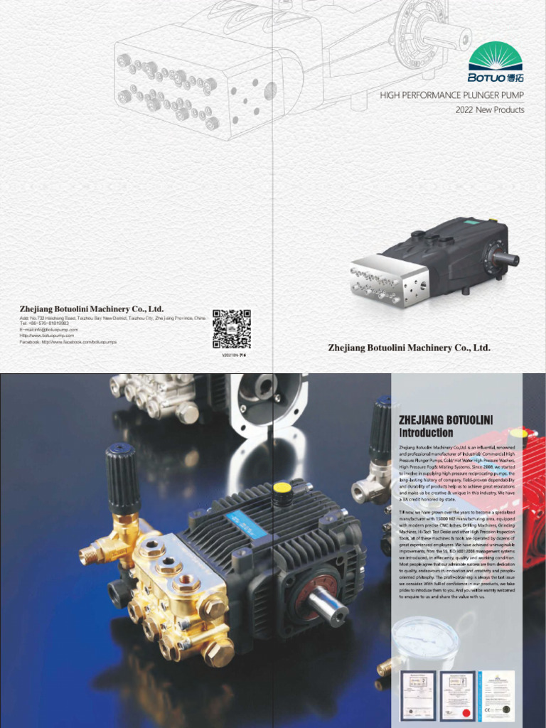 Botuo Pump Catalog | PDF