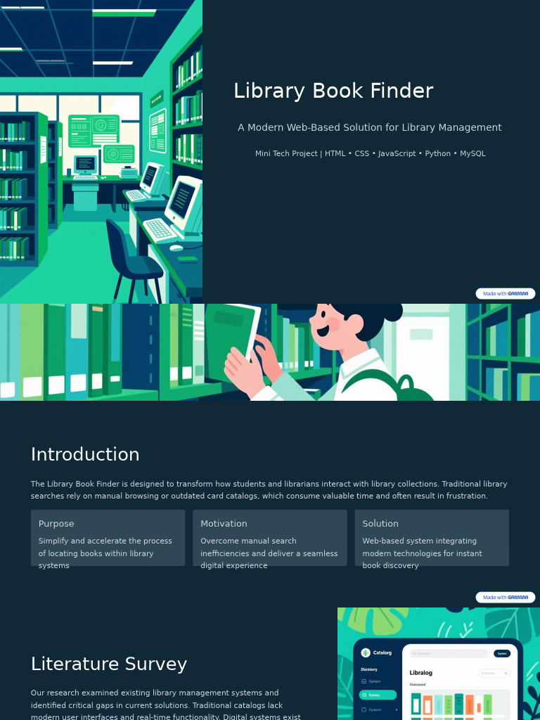 Library Book Finder | PDF | Databases | My Sql