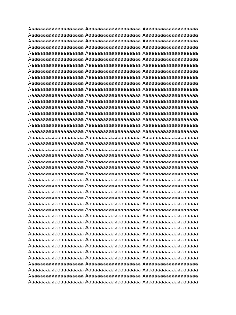 Repetitive Text Analysis Document | PDF