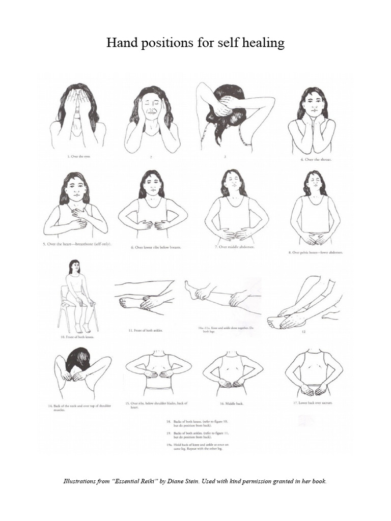 Hand Positions Self Healing | PDF
