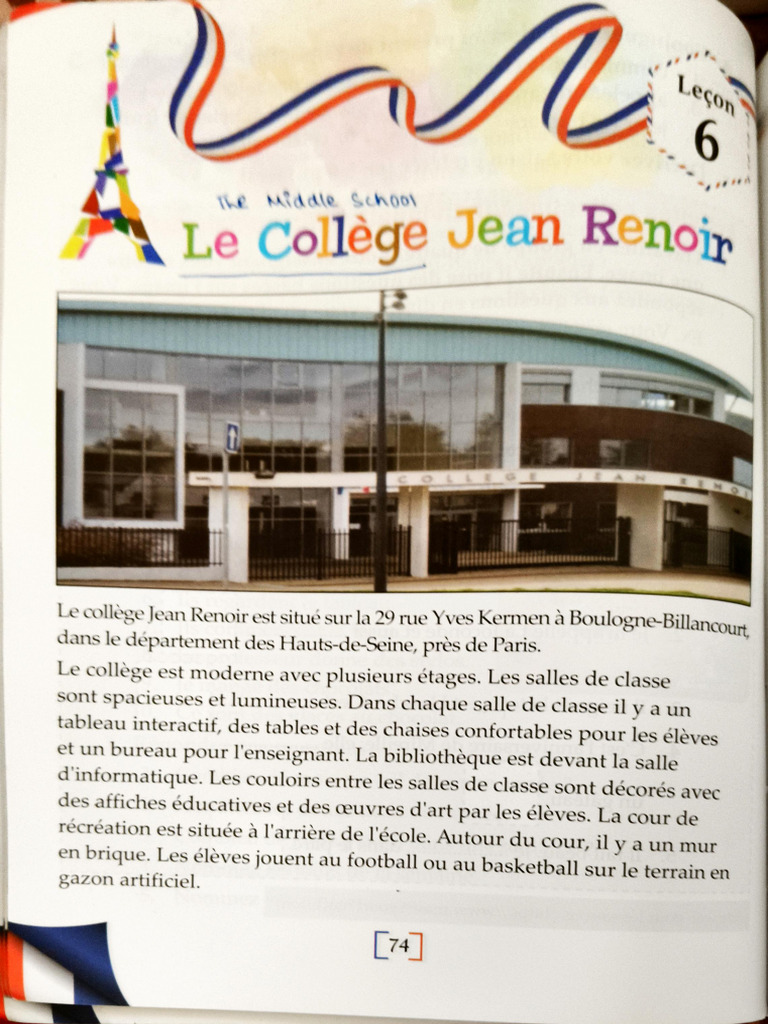 Leçon 6 French (1) | PDF
