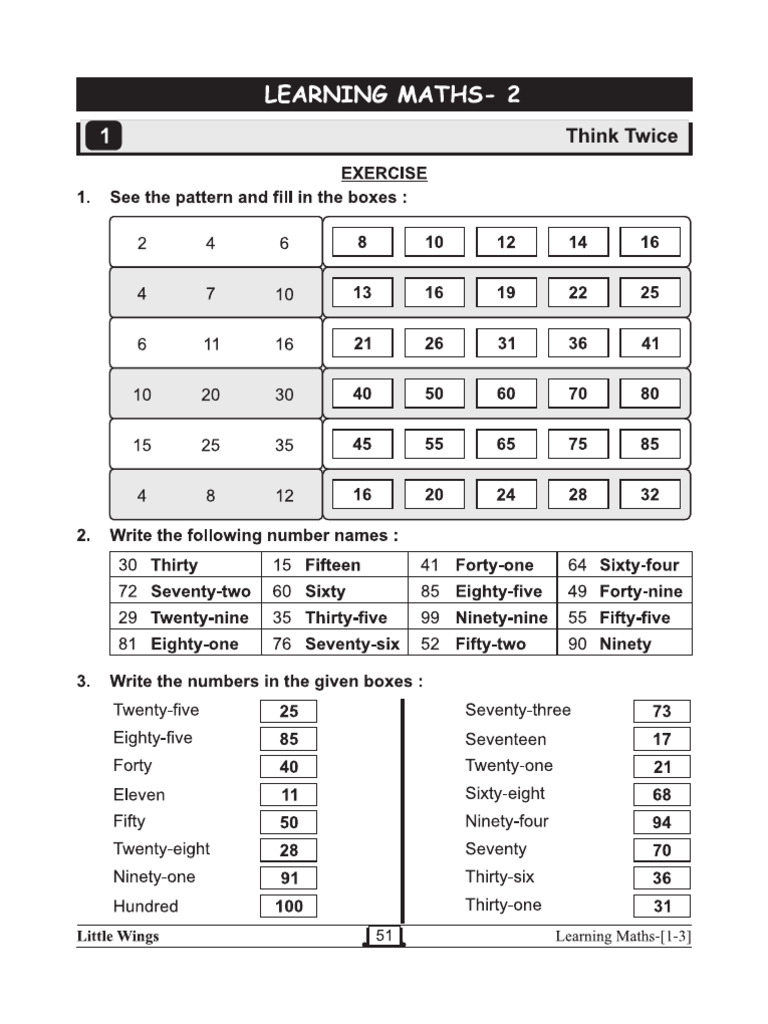 Learning Maths 2 | PDF
