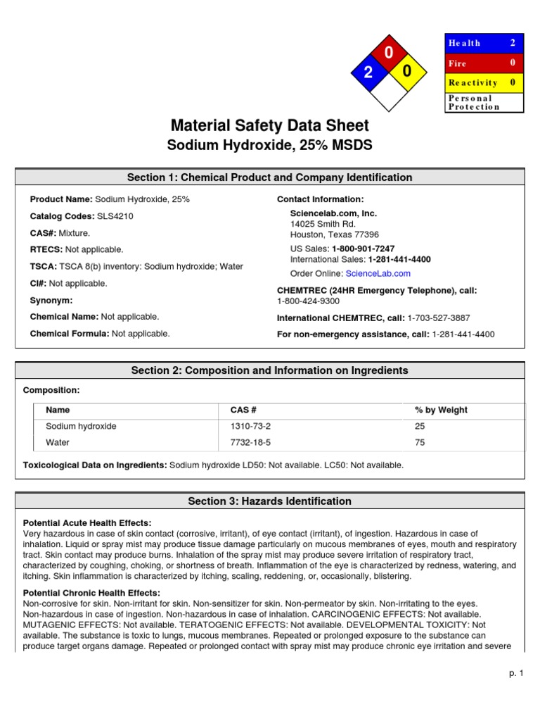 Msds | PDF | Toxicity | Flammability