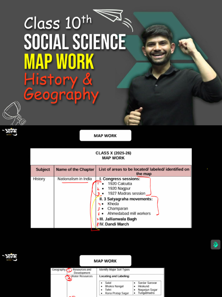 Complete Map Work | PDF