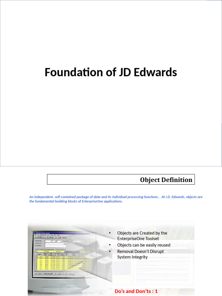 JDE Foundation | PDF | Databases | Server (Computing)