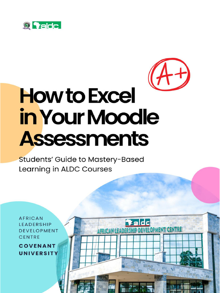 ALDC - How To Excel in Your Moodle Assessment 251130 212856 | PDF ...