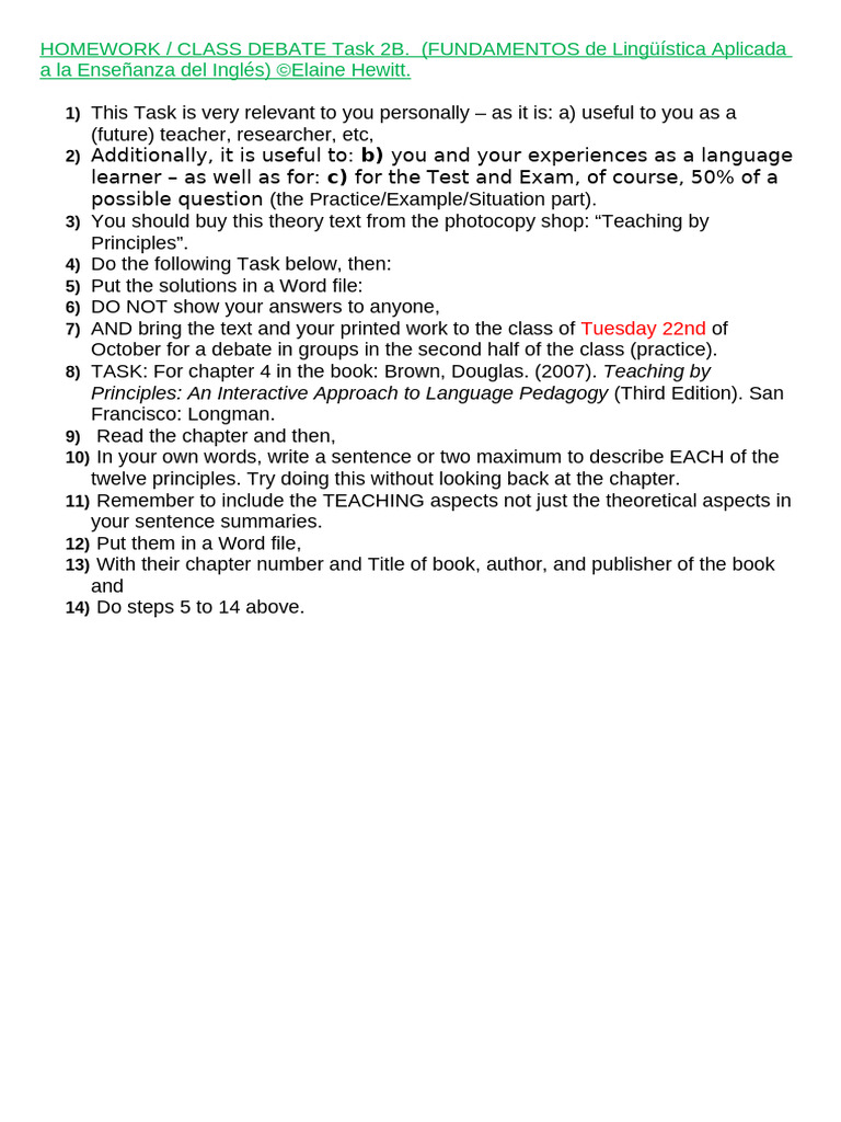 0 BROWN Theory 2B The 12 Principles | PDF