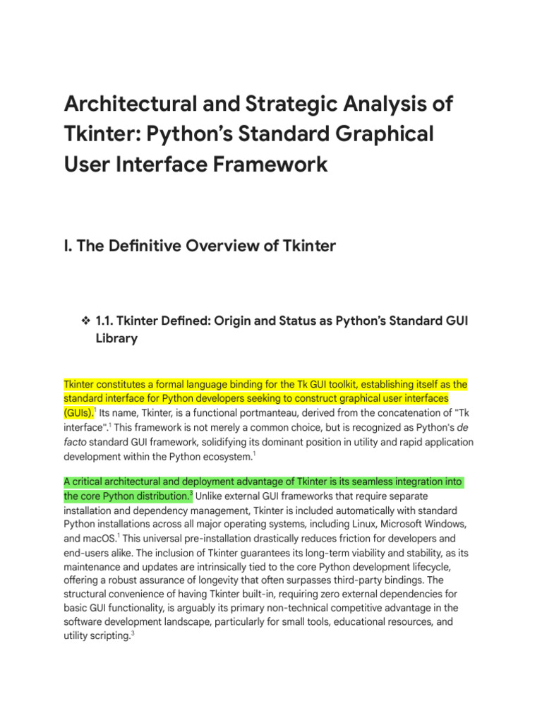 Exploring Tkinter GUI Development | PDF | Python (Programming Language) | Window (Computing)