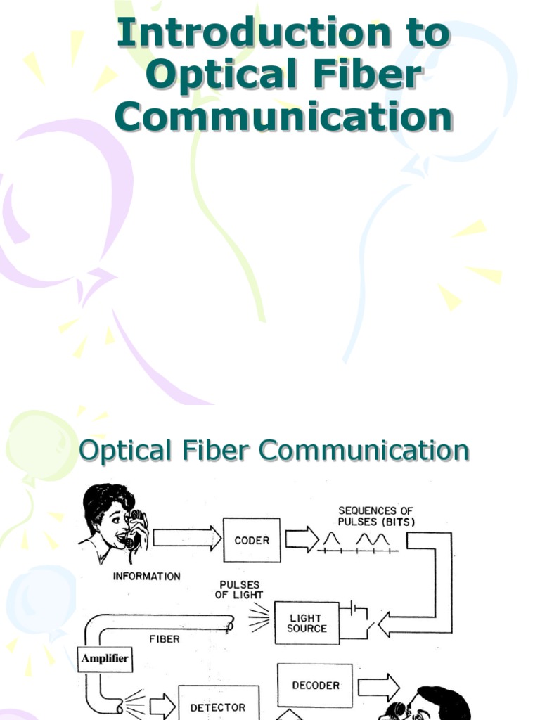 Overview of Optical Fiber Communication | PDF | Optical Fiber | Fiber ...