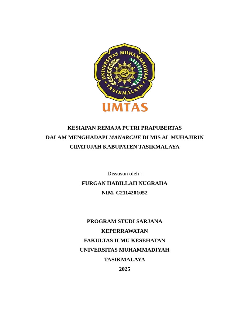 Kesiapan Remaja Putri Hadapi Menarche | PDF