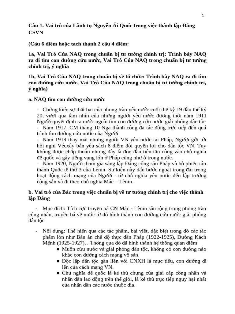 De Cuong On Tap LSD 2023. 8 Cau Thi | PDF