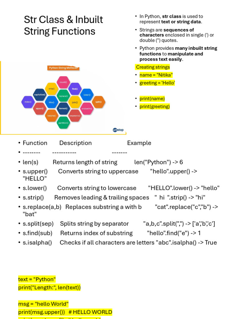 Unit-3(Data Structure(List Tuple Dict Set)) | PDF | String (Computer ...